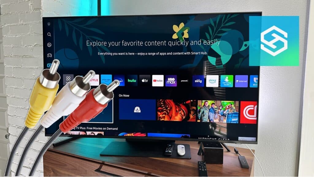 Where Do The Red, White, And Yellow Cables Go On A Samsung TV?