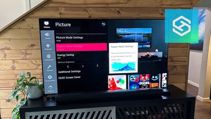How to Adjust Picture Size or Aspect Ratio on an LG TV?